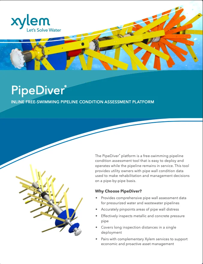 PipeDiver Pure Technologies | Idator